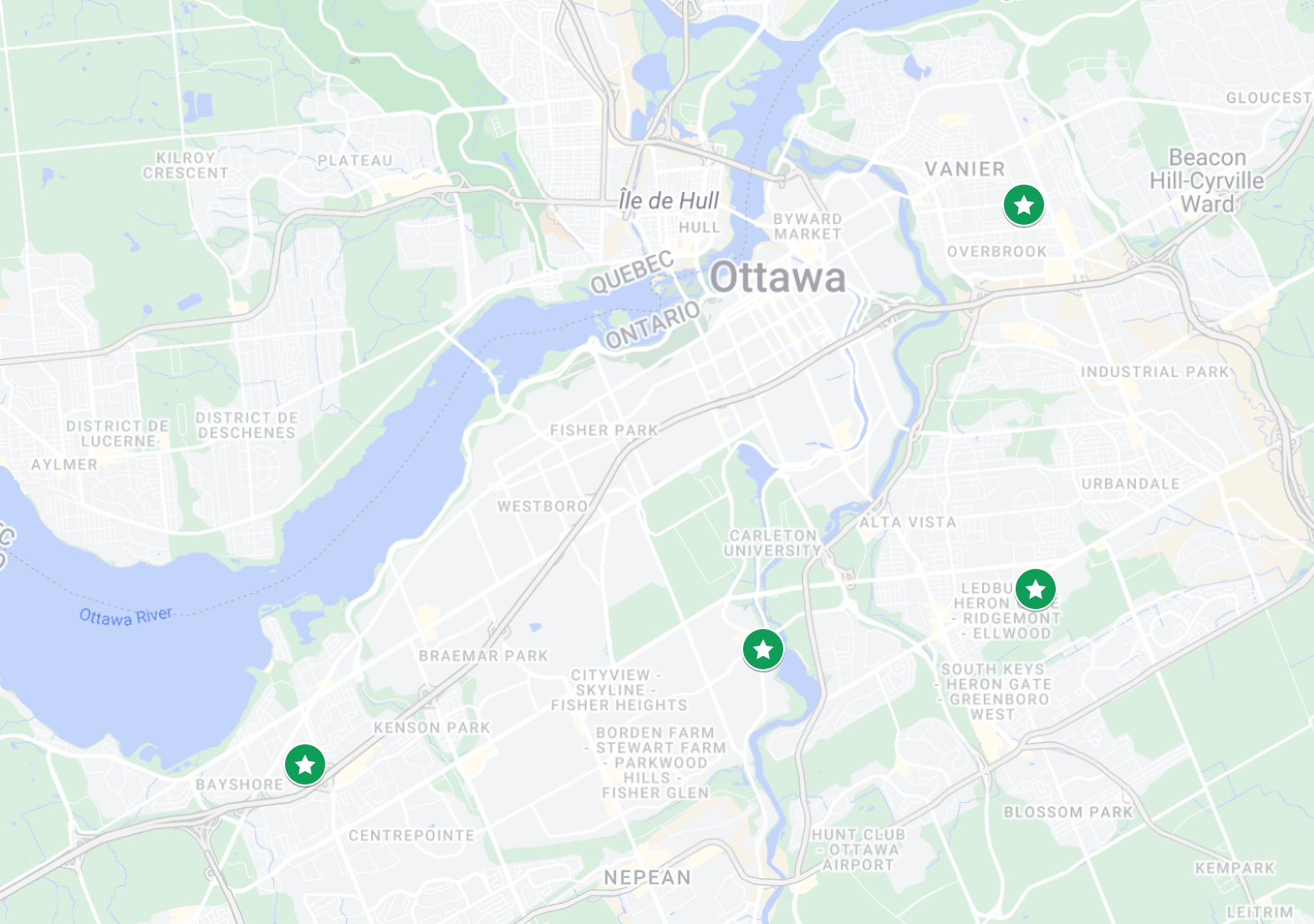 Locations | BGC Ottawa